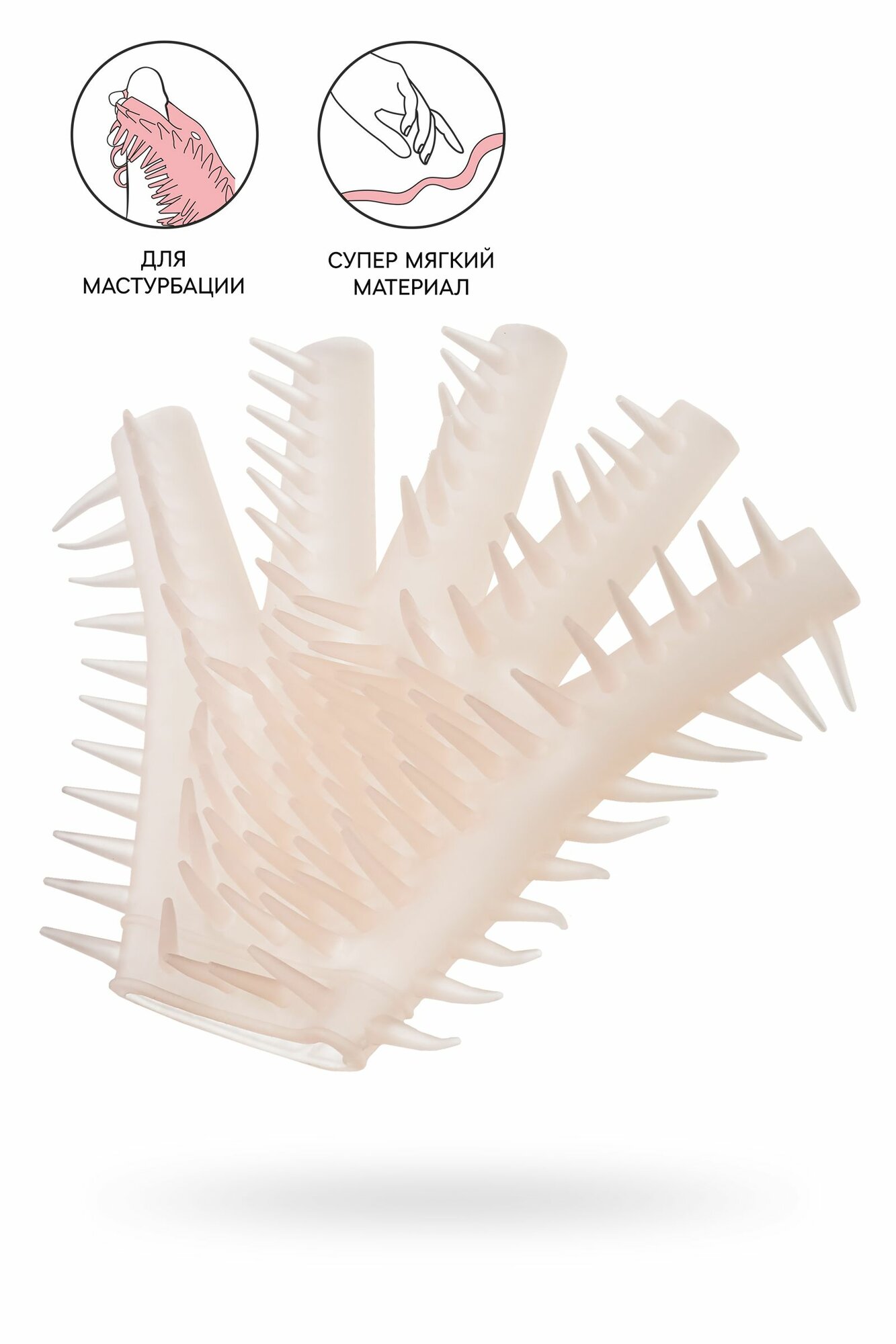 Перчатка для чувственного массажа, мастурбатор мужской