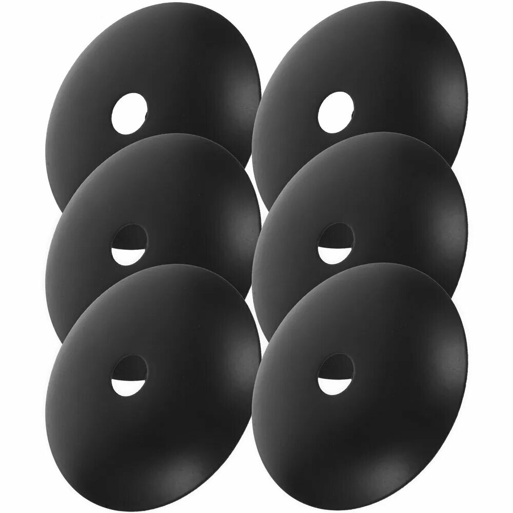 KNOW EASY-Черный Потолочный Плафон, 6 Штук, Металл, С Антикоррозийным Покрытием, Для Декоративного Освещения, Ретро Стиль