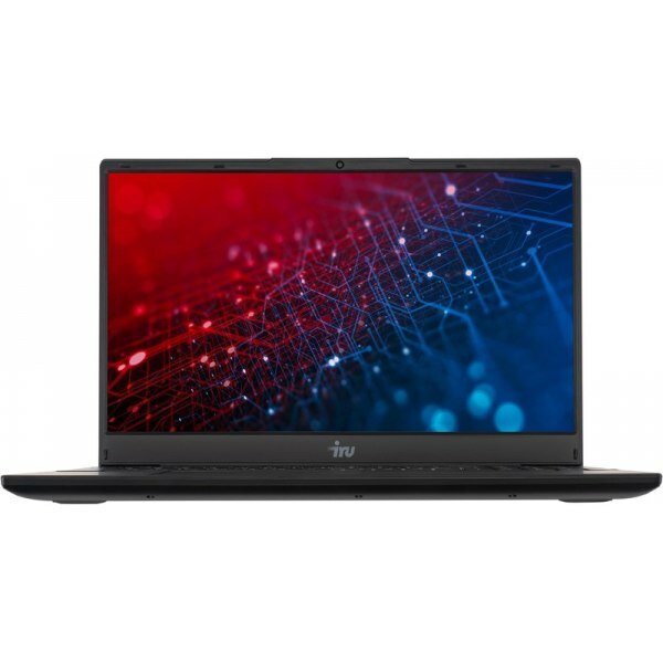 Ноутбук iRU Tactio 15ALG 15.6", IPS, Intel Core i5 1235U 1.3ГГц, 10-ядерный, 8ГБ 256ГБ SSD, Intel Iris Xe graphics, Windows 11 Pro, черный (2044618)