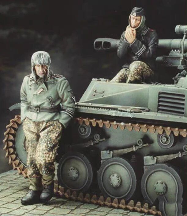 YTYIN Военные фигурки 1/35, неокрашенные, разобранные