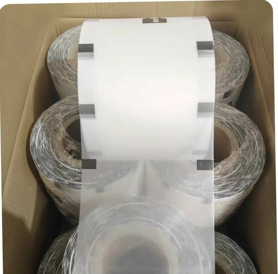 Пленка для запайки стаканов, плёнка для запечатывания стаканов баблти, bubble tea прозрачная