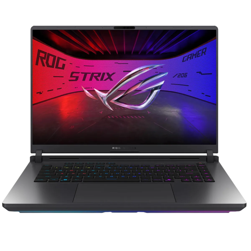 Ноутбук ASUS ROG Strix 90NR0LB1-M00950 Eclipse Gray, 16,0' 2560x1600 240 Гц IPS, Intel Core i7 14650HX, 16 ГБ DDR5, 1 ТБ , Intel UHD Graphics 710 NVIDIA GeForce RTX 5060, без ОС, клавиатура RU/US