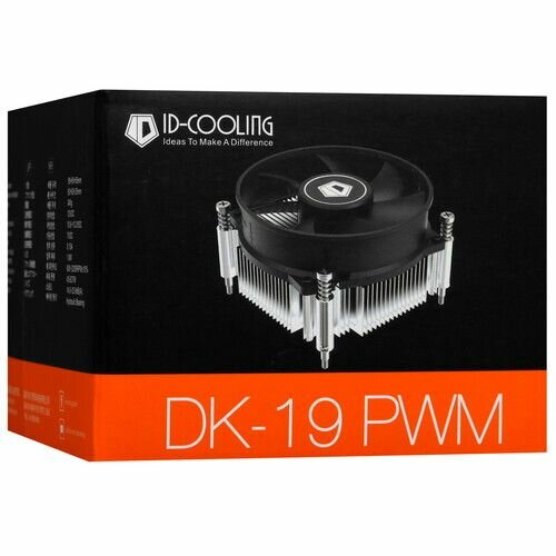 Кулер для процессора ID-COOLING DK-19, PWM 95 Вт