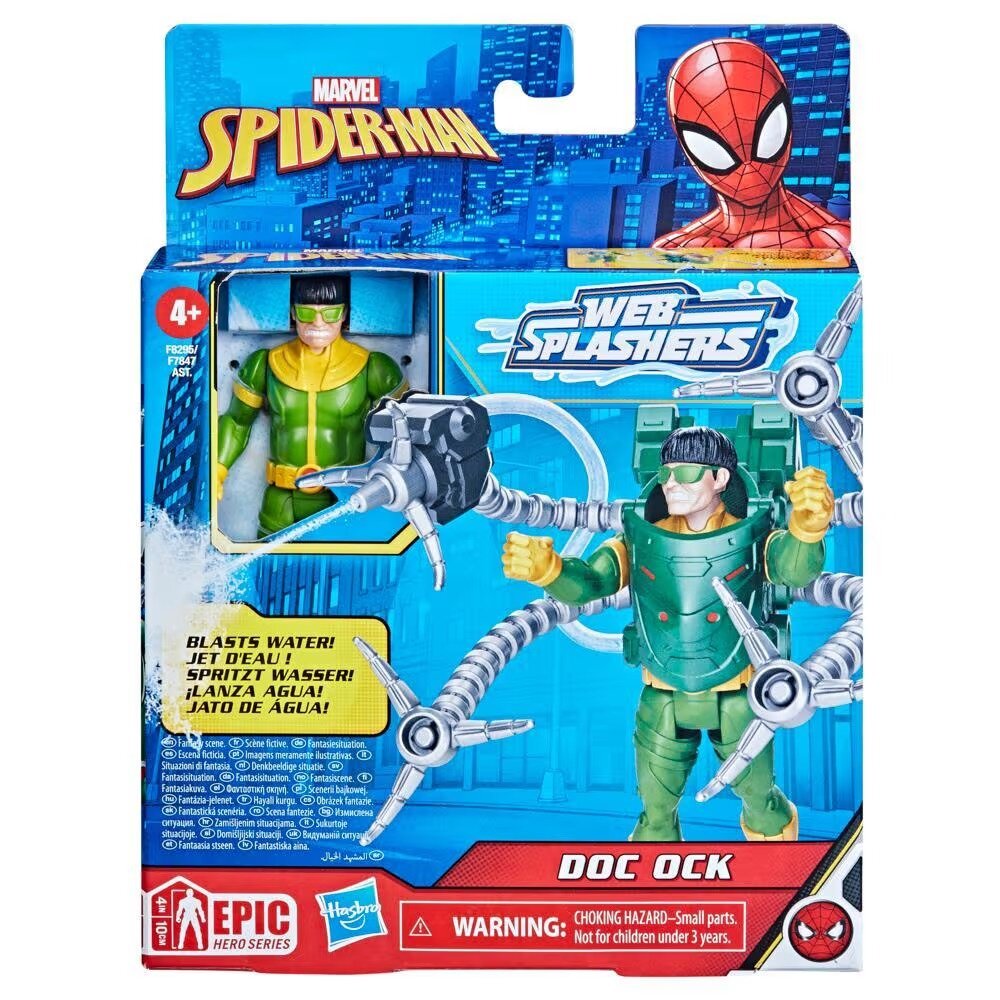 Фигурка Marvel Spider-Man Aqua Web Warriors Док Ок F7847_F8295