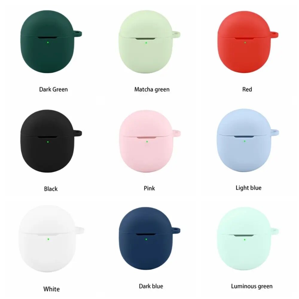 Силиконовый чехол для Google Pixel Buds 2a, Dark Green — фото 1