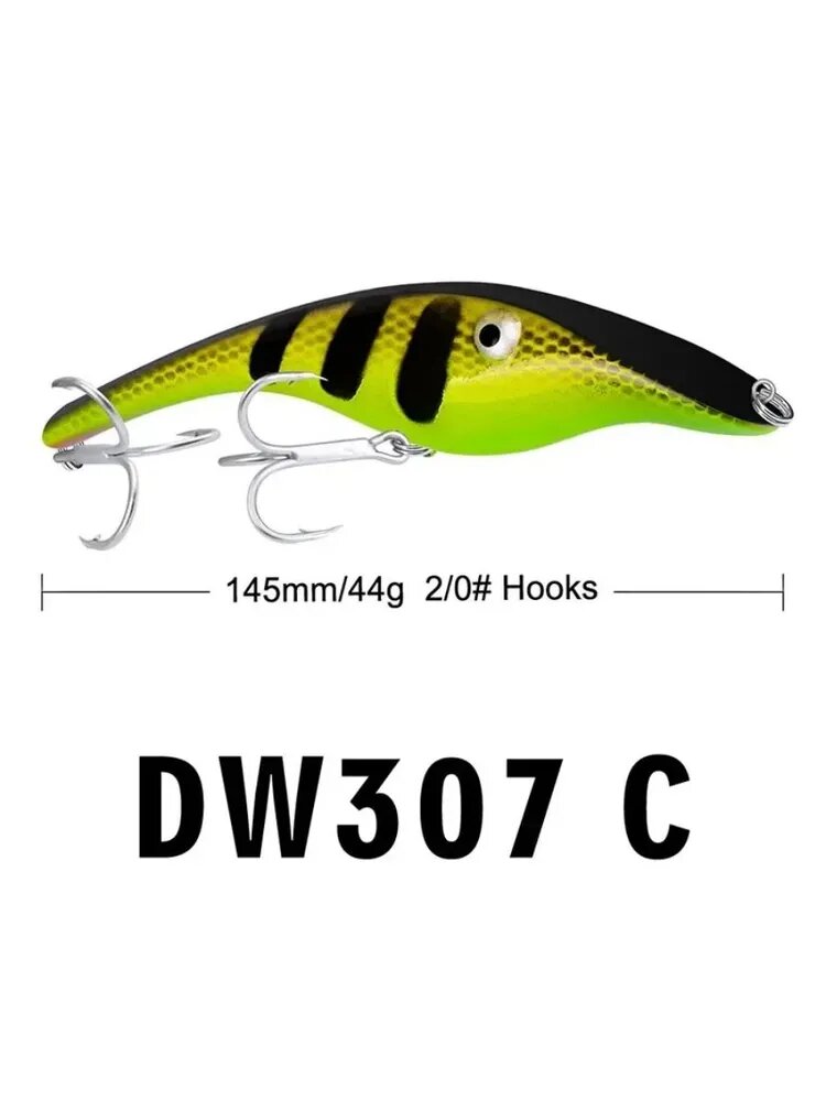 Приманка Для Щуки Джерк Воблеры Рыболовные Снасти Плавающий Крэнк Джерк Тролль