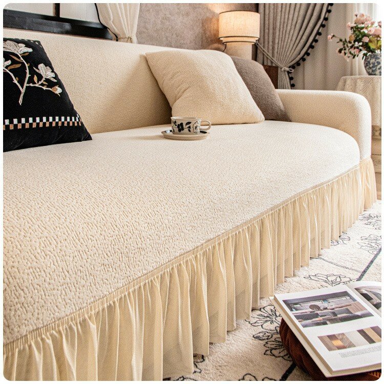 Винтажный высококачественный чехол для дивана, полное покрытие, универсальный, плюшевый, зимний, утолщенный, устойчивый к кошкам, новый чехол для дивана 2026 года