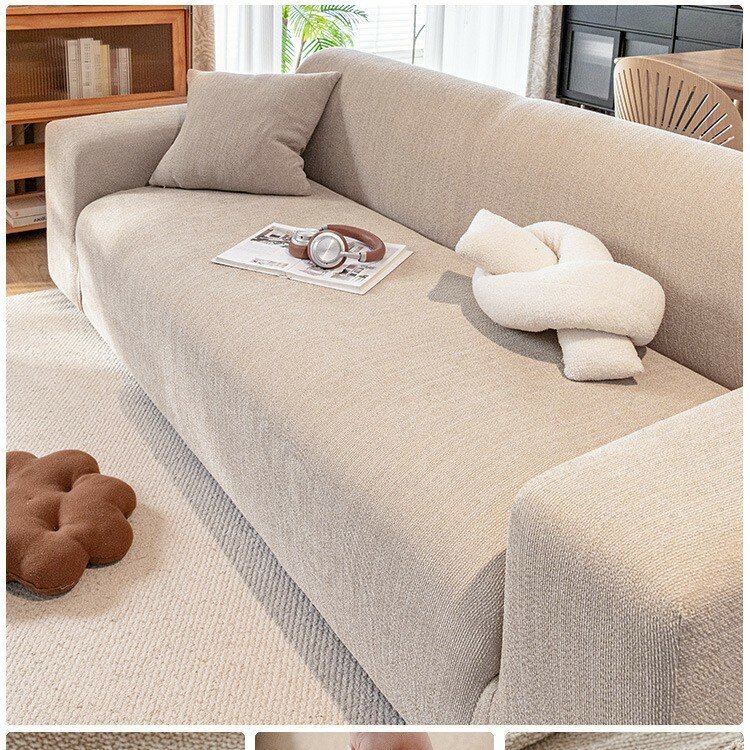 Высококачественный чехол для дивана, устойчивый к царапинам кошек, универсальный чехол для дивана на все сезоны, полное покрытие, универсальный, с эффектом льна, легкий роскошный защитник для дивана