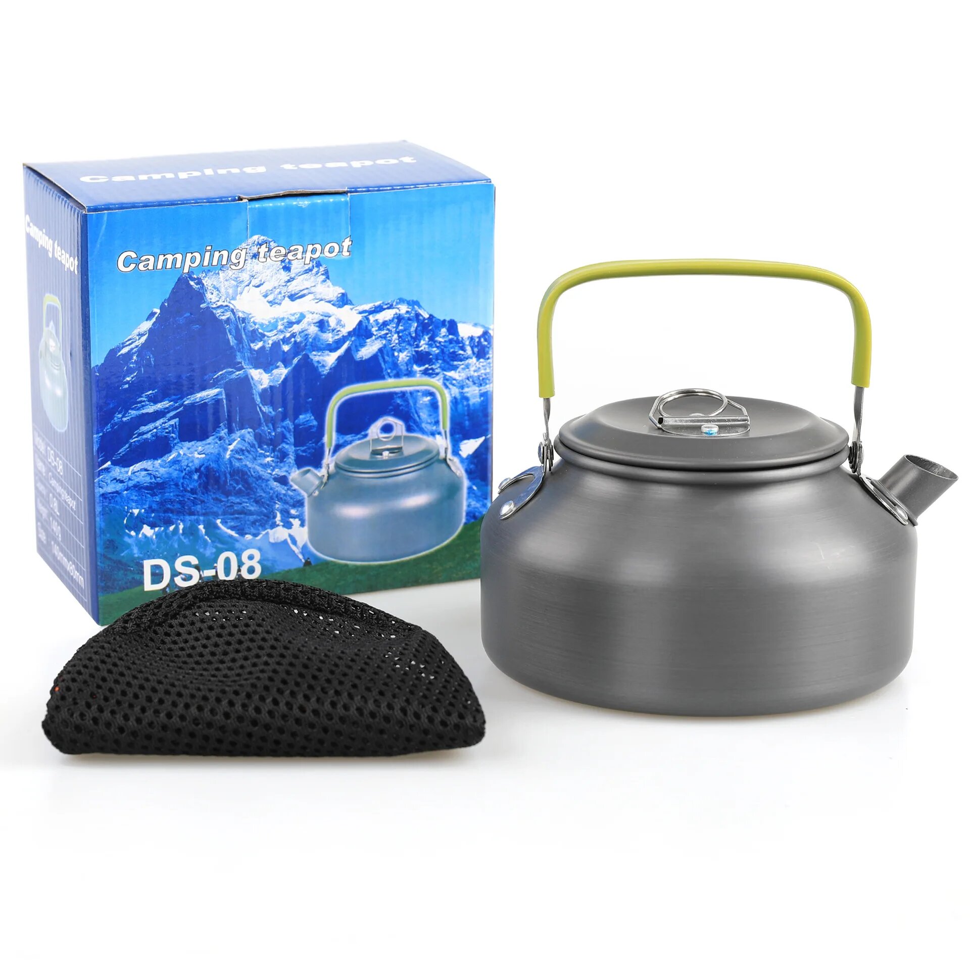 Алюминиевый чайник Xbees для кемпинга 0,8л/1,2л/1,8л DS08 800ml