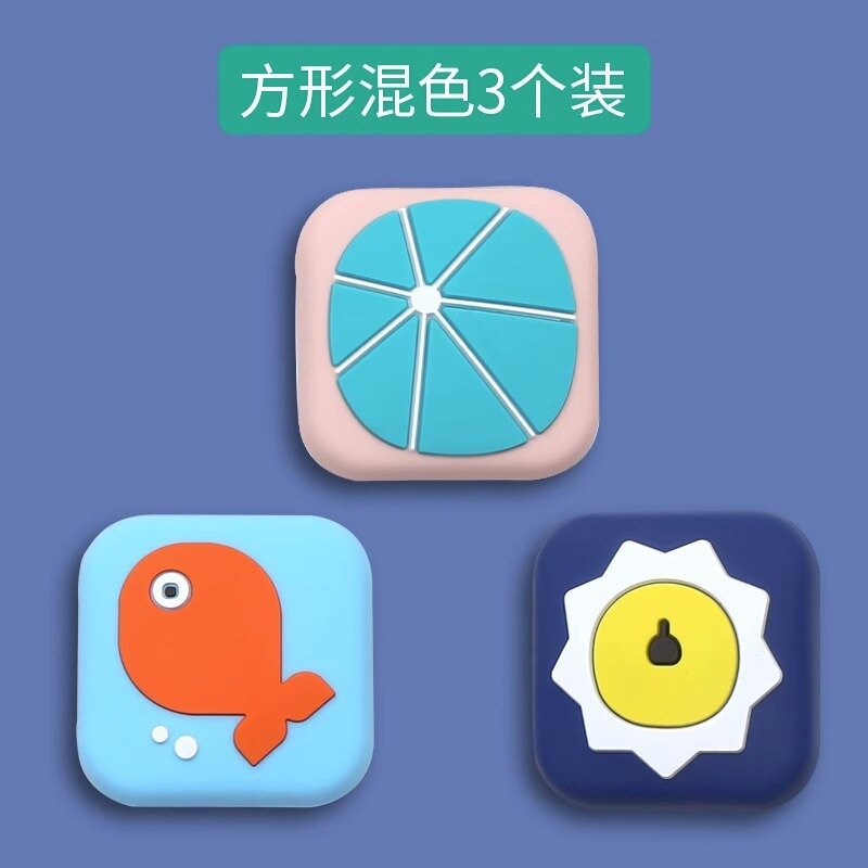 Новые силиконовые антиударные гранулы для дверных ручек, бесшумные наклейки, антиударные гранулы, наклейки на стену, наклейки на дверцы холодильника, антиударные подушки, резиновые гранулы