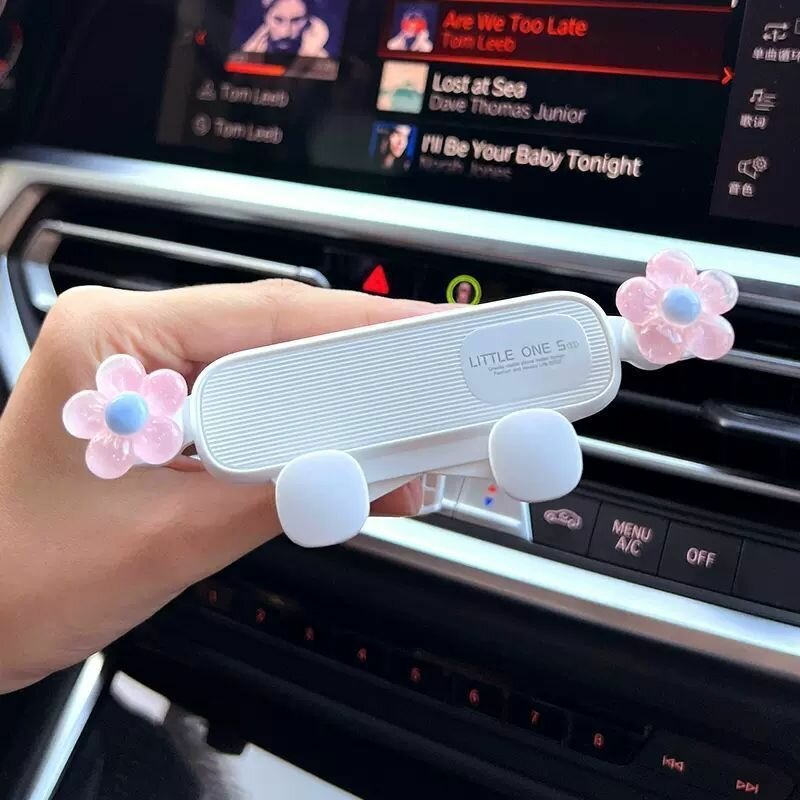 Держатель для телефона в автомобиле, крепление на воздуховод, верхняя поддержка, фиксированный клипса, многофункциональный аксессуар