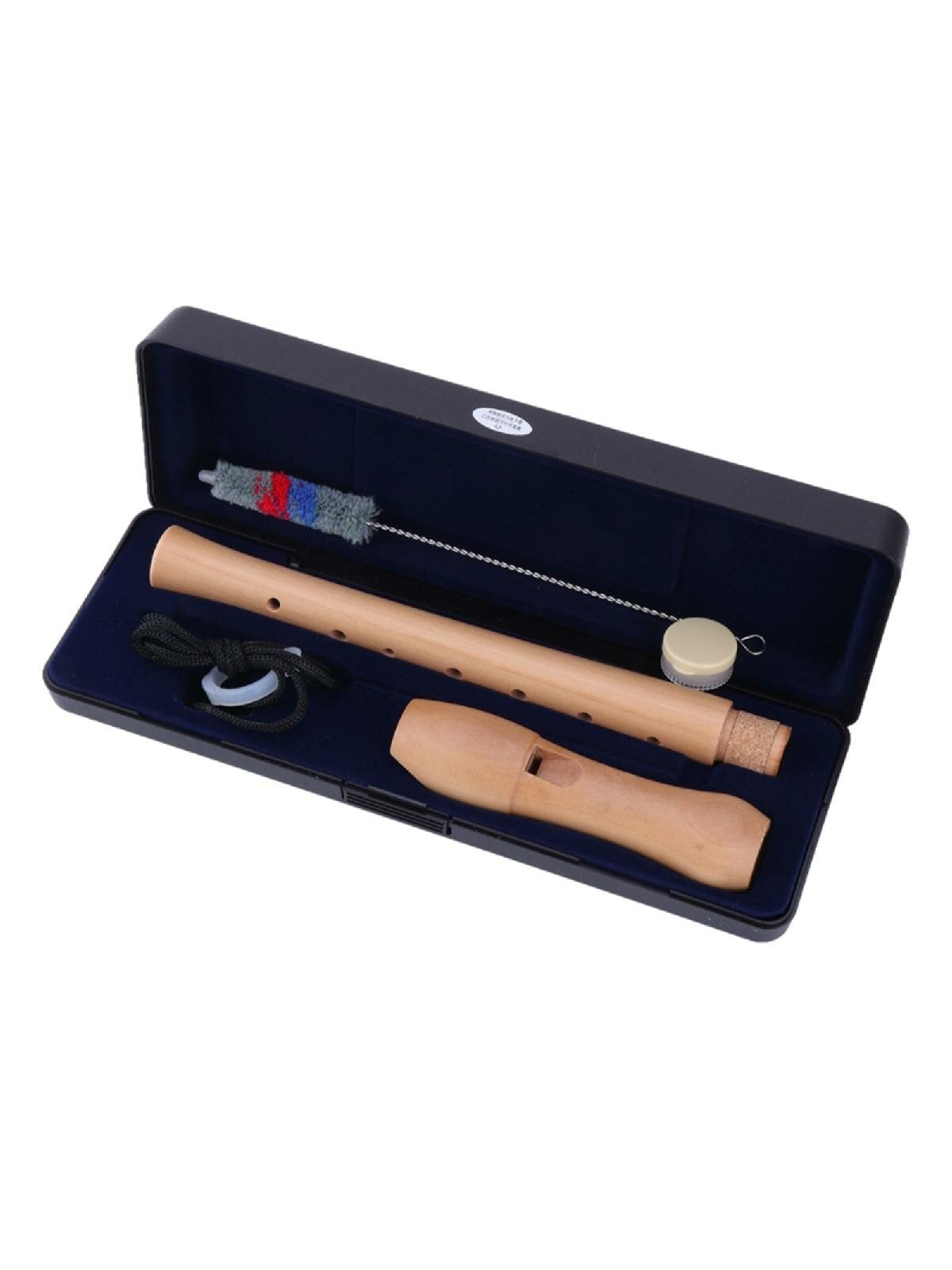 8-луночный дискантный кларнет в немецком стиле с руководством по эксплуатации на английском языке