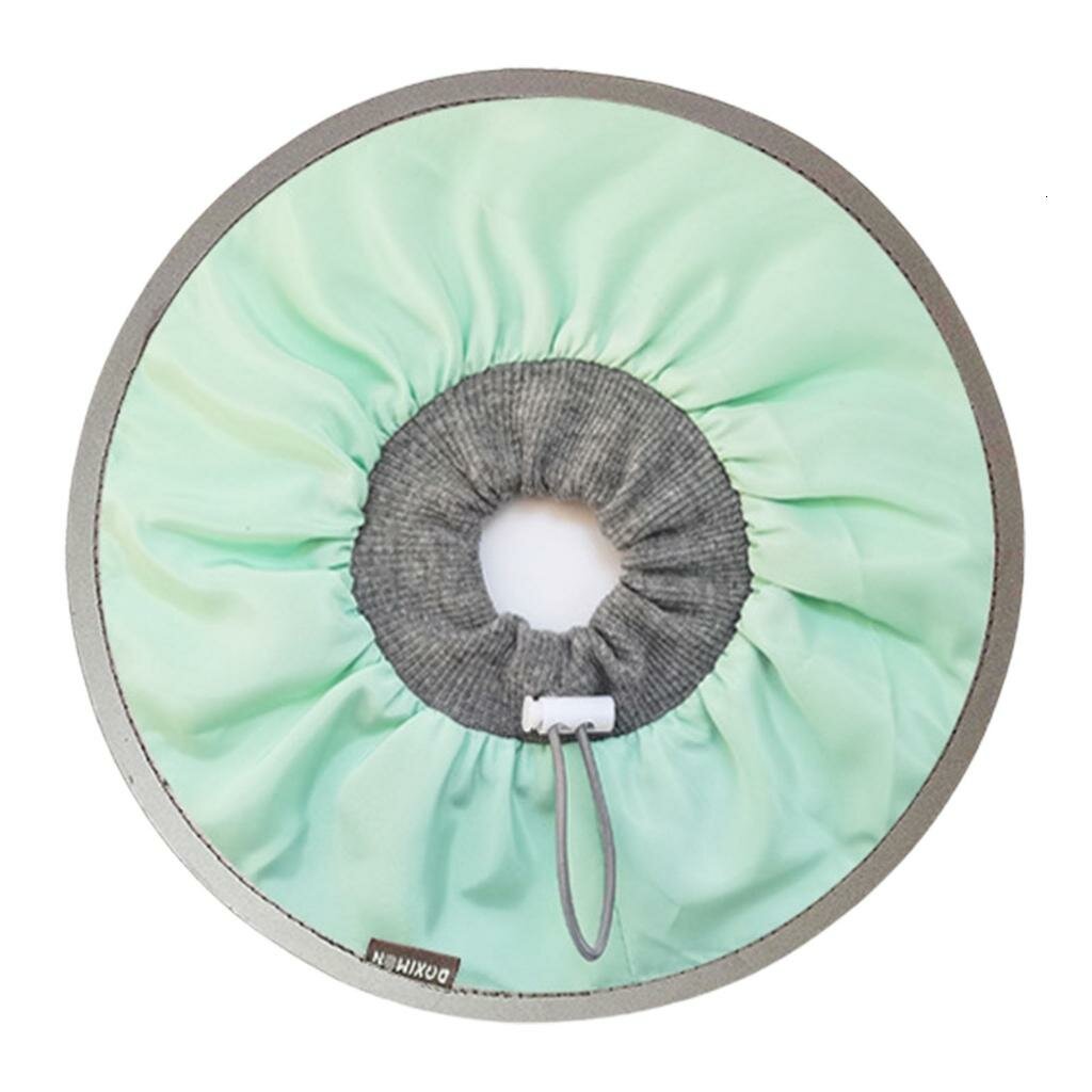 Воротник-конус для собак, Вода Зеленая S