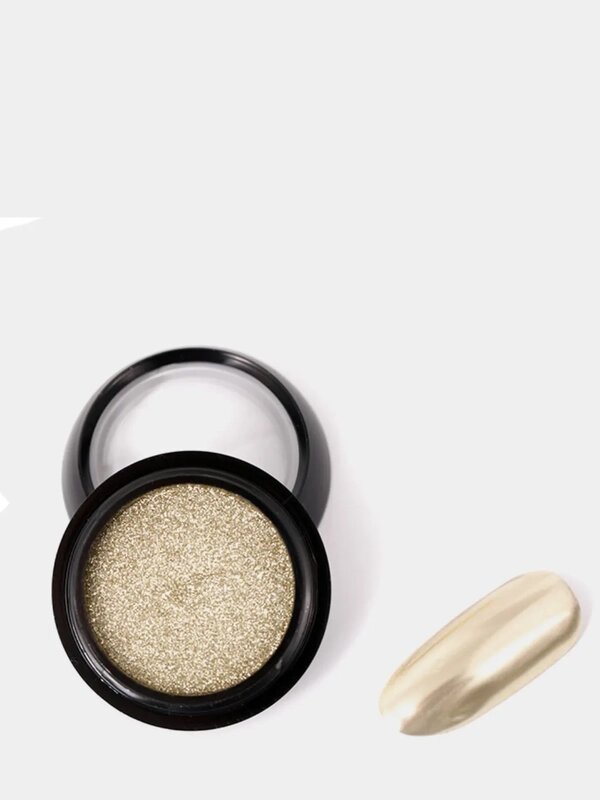 Зеркальная втирка для дизайна ногтей