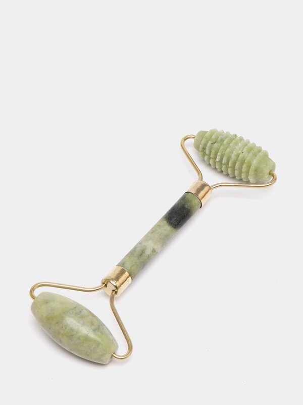 Ролик массажный для лица из нефрита (подарочная коробка)