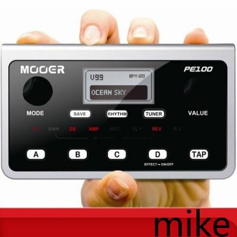 Гитарный процессор MOOER PE100