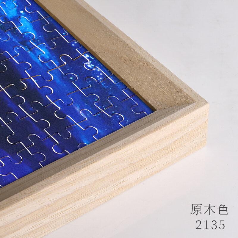 Горячая распродажа1000-элементный пазл, фоторамка, настенное крепление, 500 монтажная рамка, 300 элементов рамки, 50x70, индивидуальный*75 элементов