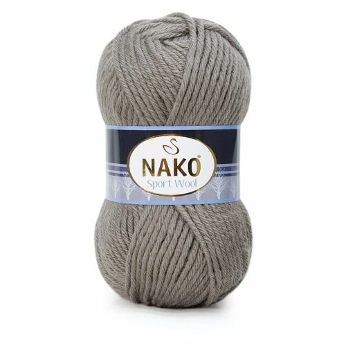 Пряжа Nako Sport wool 922 (5 мотков по 100г/120м)