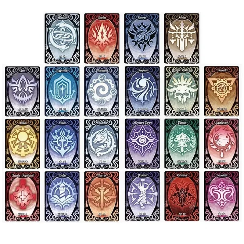Коллекционная карта KAYOU Lord of Mysteries Blasphemy Shenqi Edition Series1 Klein Moretti GMQ01-HR-a set 22PCS