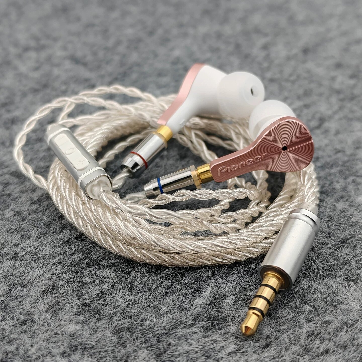 Оригинальные наушники-вкладыши «сделай сам», японский пионер, Hi-Fi качество звука, проводная гарнитура-вкладыш MMCX