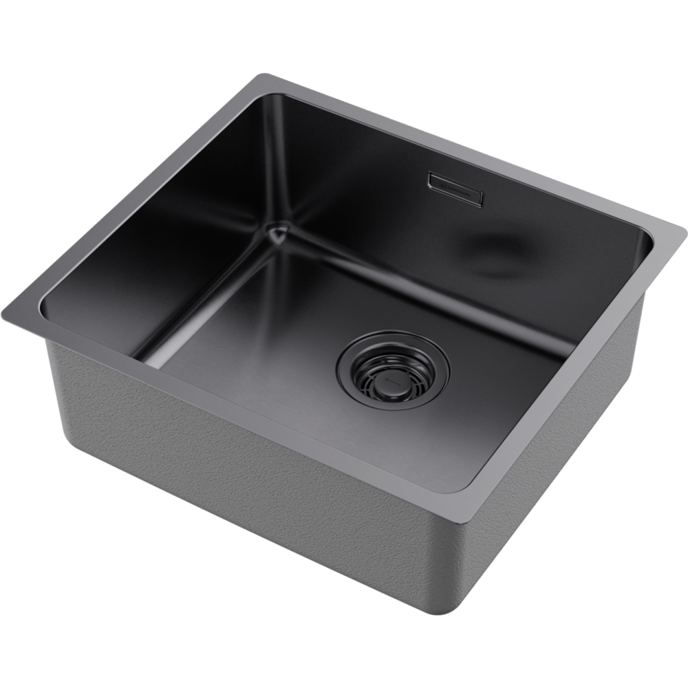 Кухонная мойка Omoikiri Tadzava 49-U/I-GM нерж. сталь/вороненая сталь