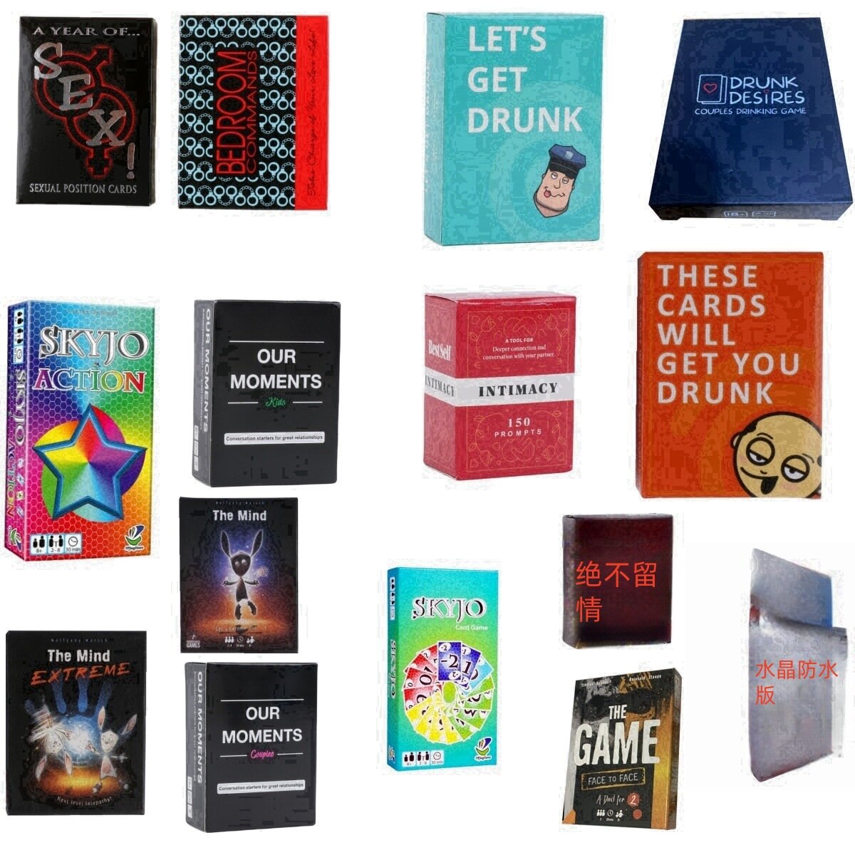 Карточная игра Black Cat 1:1 - премиум-набор для взрослых с 50 картами и прочной упаковкой