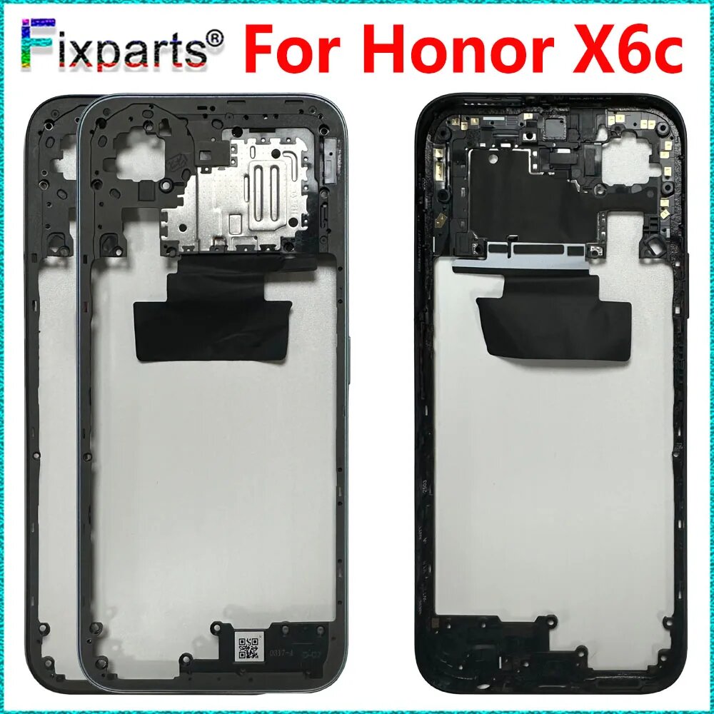Для Huawei Honor X6c NIC-LX1 NIC-LX2 NIC-LX3 средняя рамка, лицевая панель, корпус, передняя ЖК-рамка, ремонт, запасные части