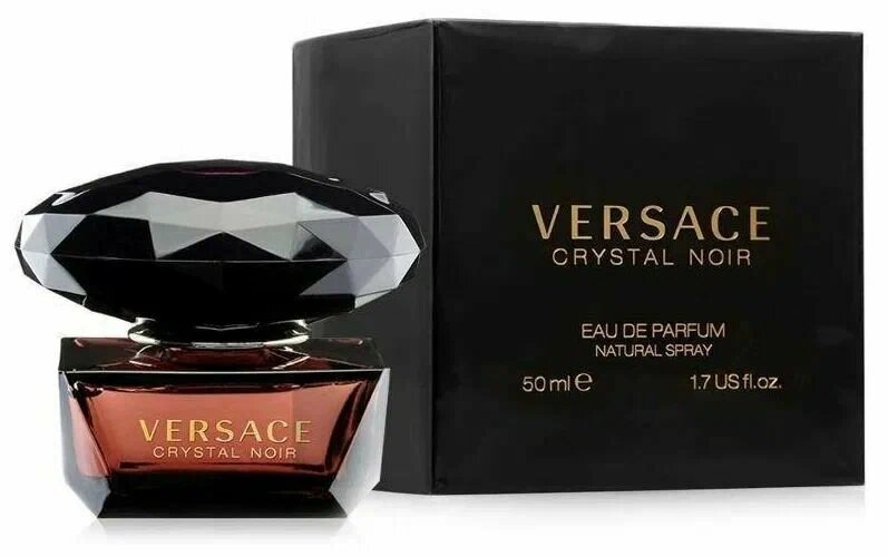 Versace парфюмерная вода для женщин Crystal Noir, 50 мл, 350 г