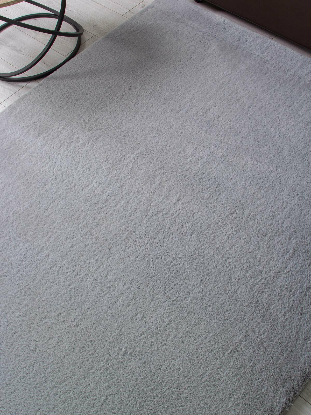 Ковер Ковровая дорожка 80х2500 см однотонный ворс 20 мм шегги 398964 KoverVDom