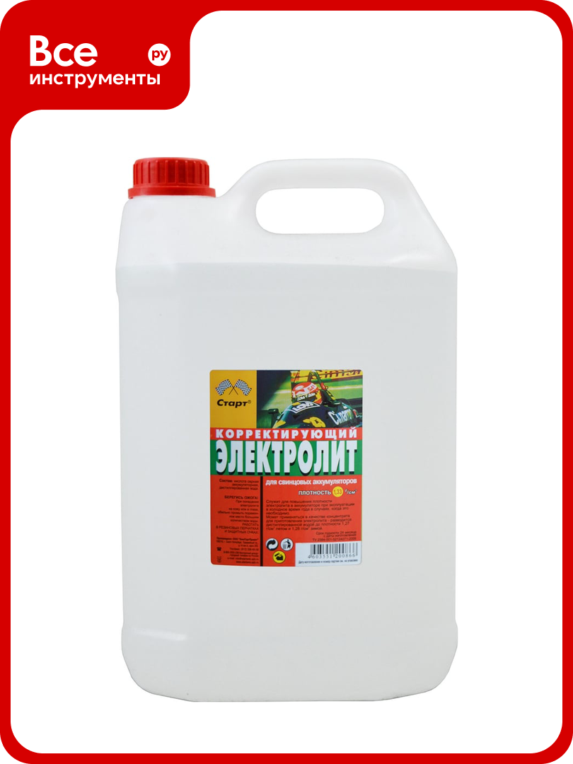 Электролит корректирующий старт 1,33 (10 л / пнд) 4607952902374