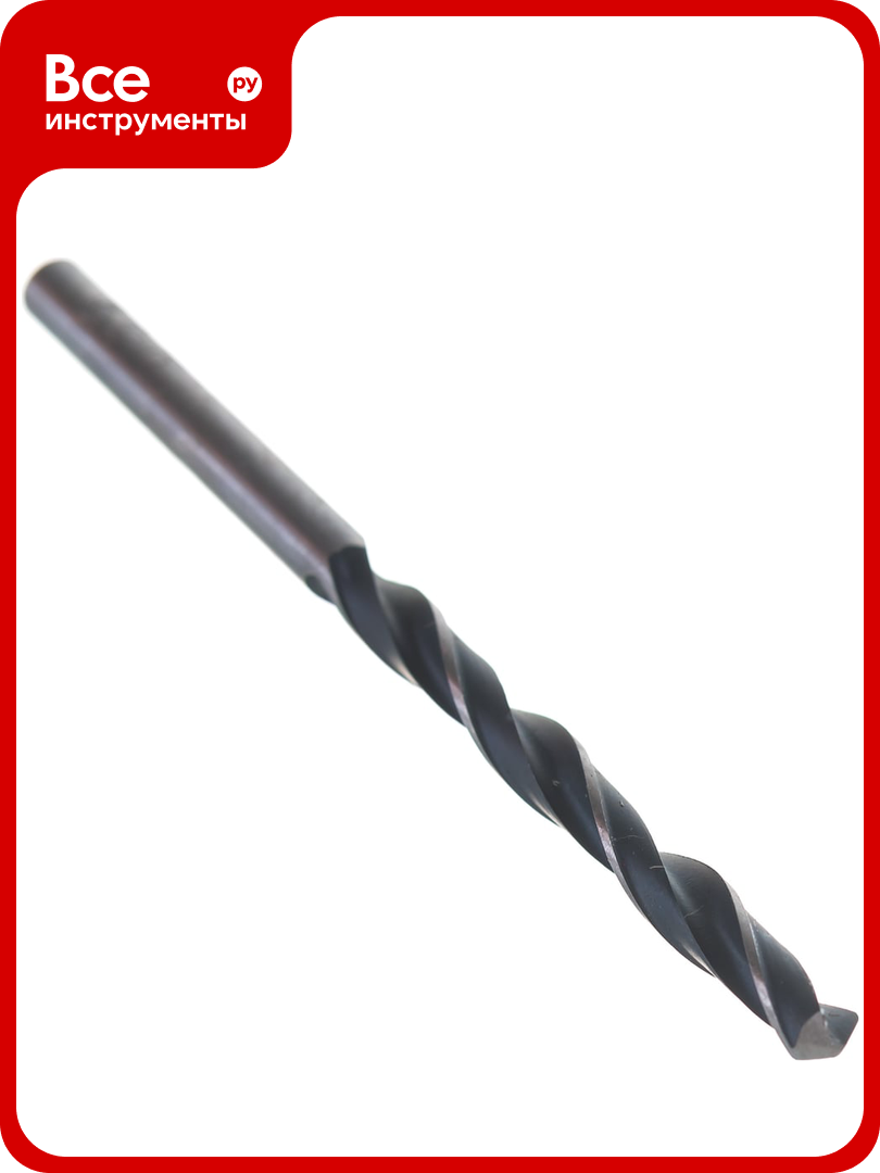 Сверло по металлу ц/х (5х52х86 мм; Р6М5) Hortz HOR 122333