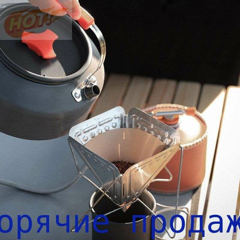Складной чайник для походов, 1.5 л, легкий, прочный, для кемпинга и туризма — фото 1