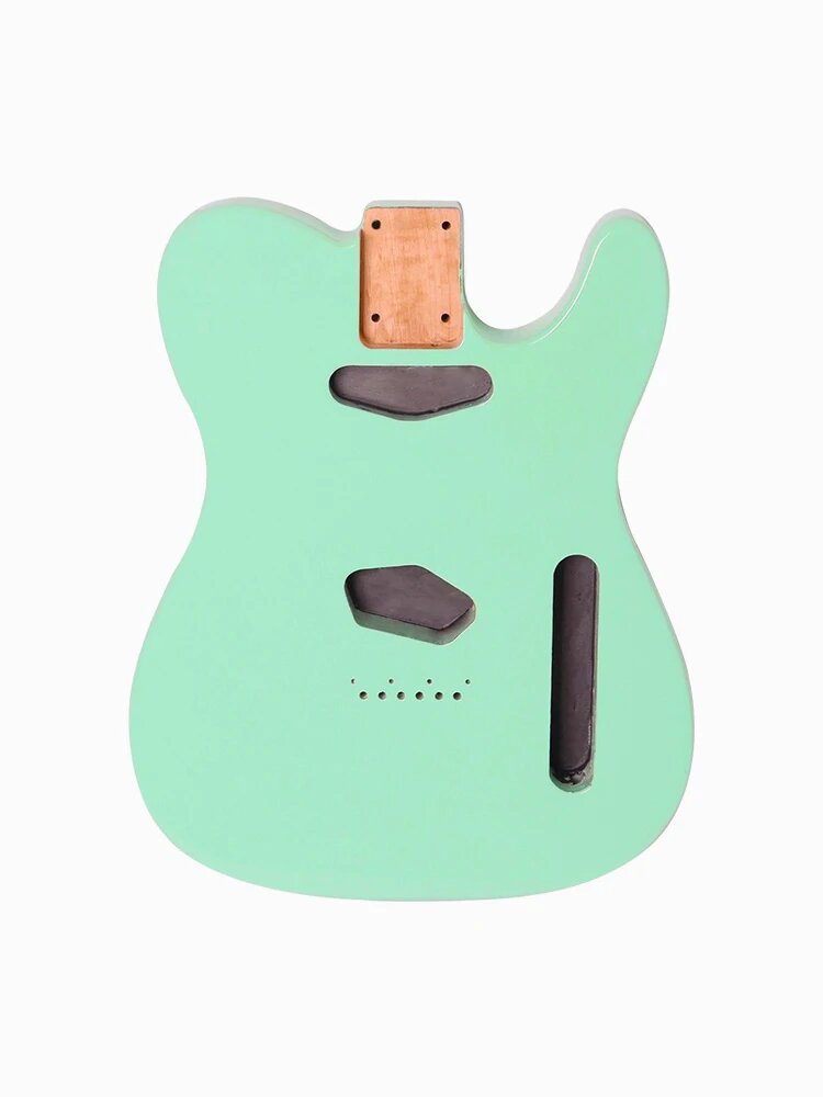 Корпус гитары Alder TL глянцевый желтый light green