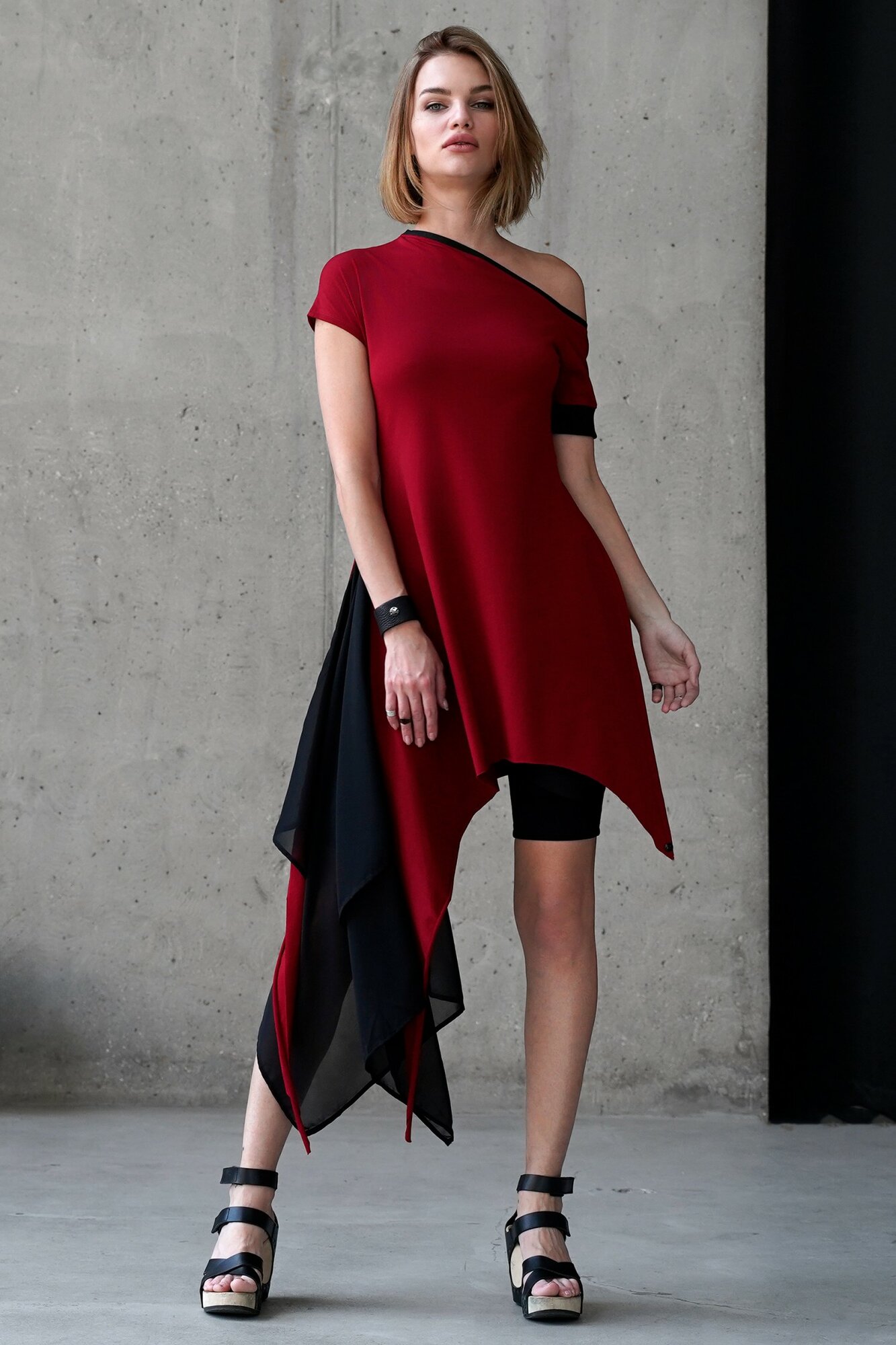 Платье aurora bordo