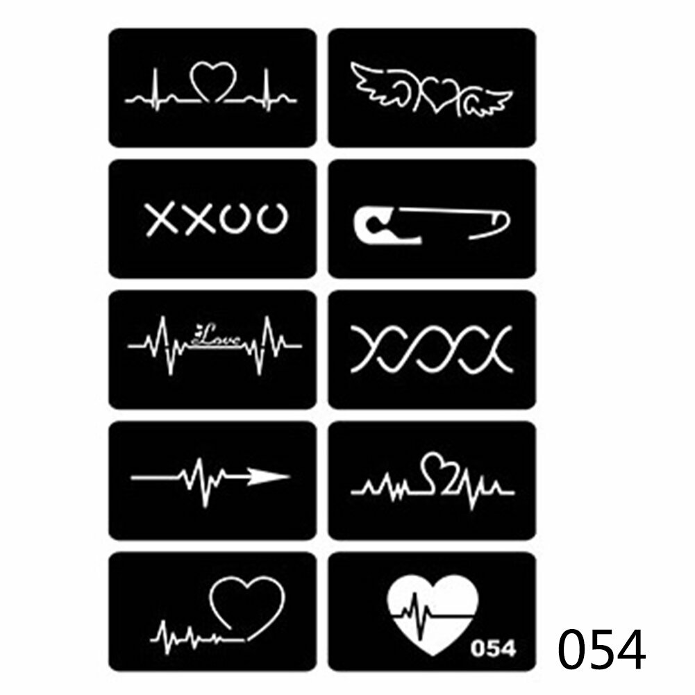 Трафарет для временной хны Татуировка: новый дизайн для тела и рук для девушек