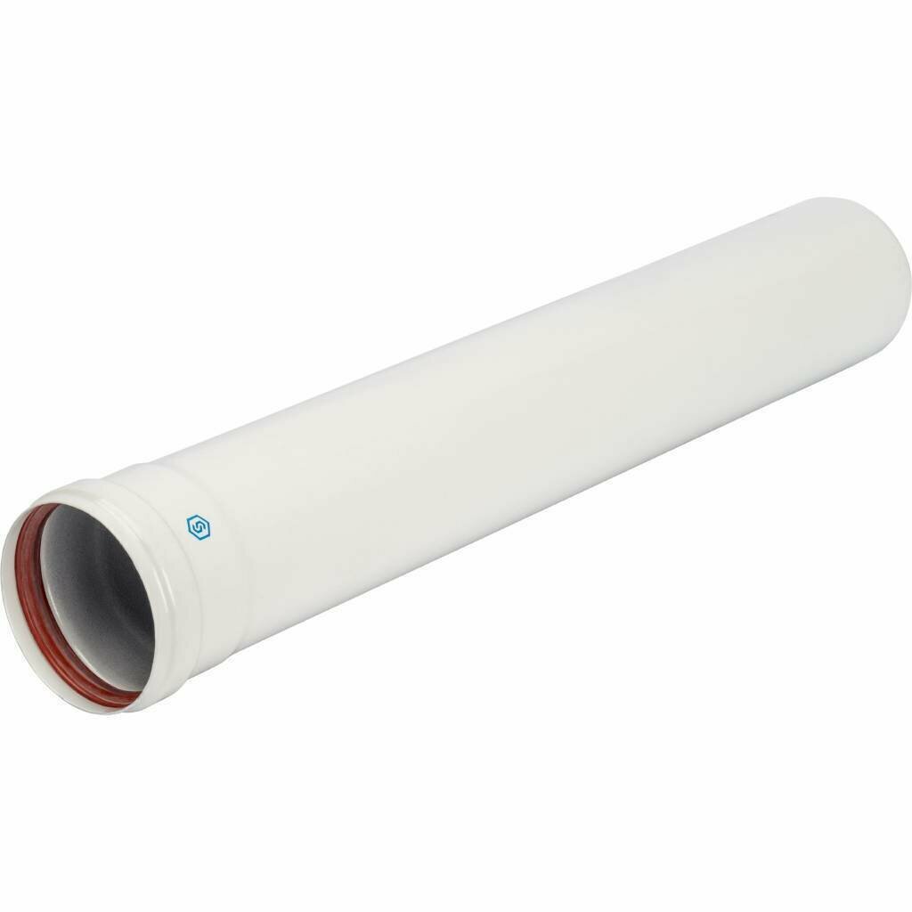 Труба для дымохода STOUT утепленная пластик/металл D 80 мм L 500 мм SCA-0080-800500