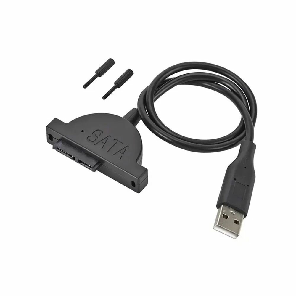 Кабель USB 2.0 SATA 13Pin, адаптер для оптического привода, кабель для CD/DVD-ROM привода для ПК, ноутбука.