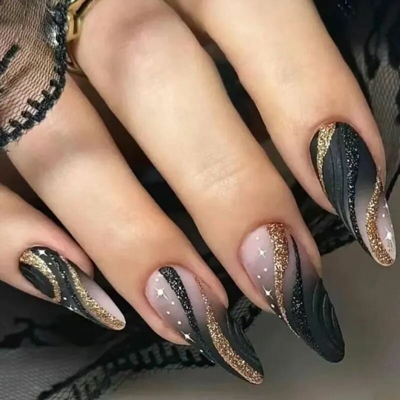 Накладные ногти( 24 типсы + клей )