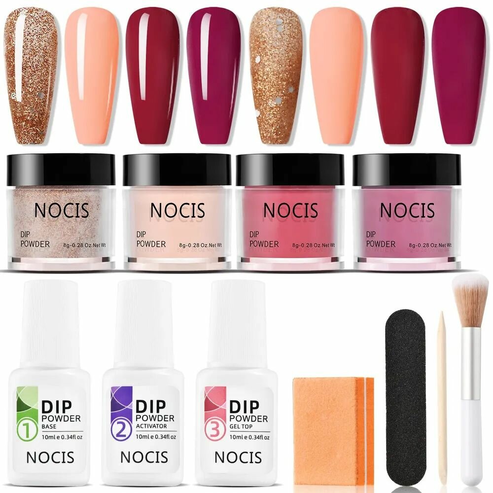 Дип система для ногтей для моделирования гель пудра