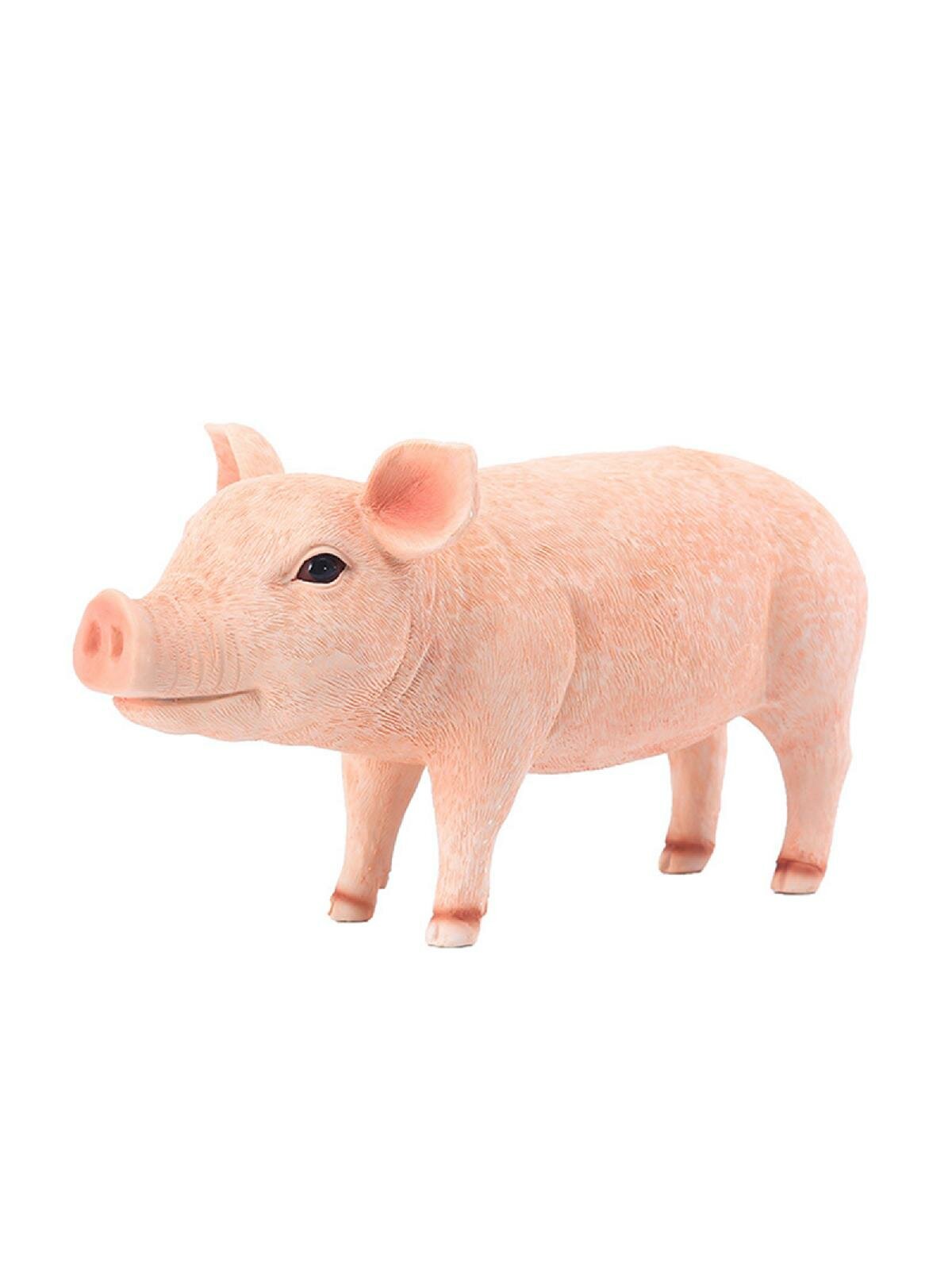 Наружное розовое украшение для поросенка украшение сада