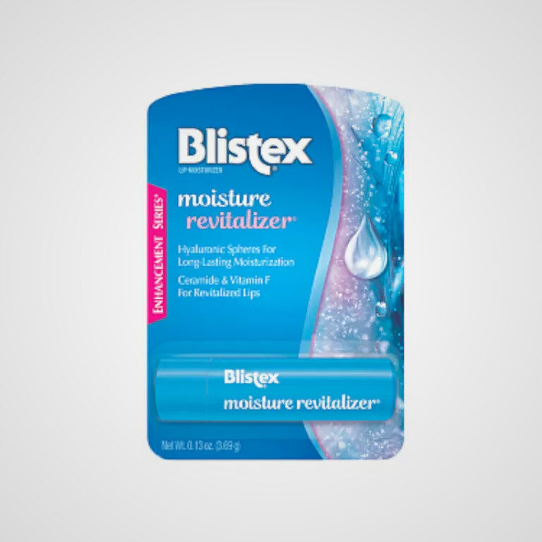 Интенсивно увлажняющий бальзам для губ Moisture Revitalizer с гиалуроновыми сферами 3.69 гр BLISTEX Lip moisturizer Moisture Revitalizer Бальзам для губ 3,69 гр
