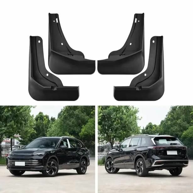 Брызговики для Volkswagen Tiguan 2024 2025 2026 без R-line, 3-поколения