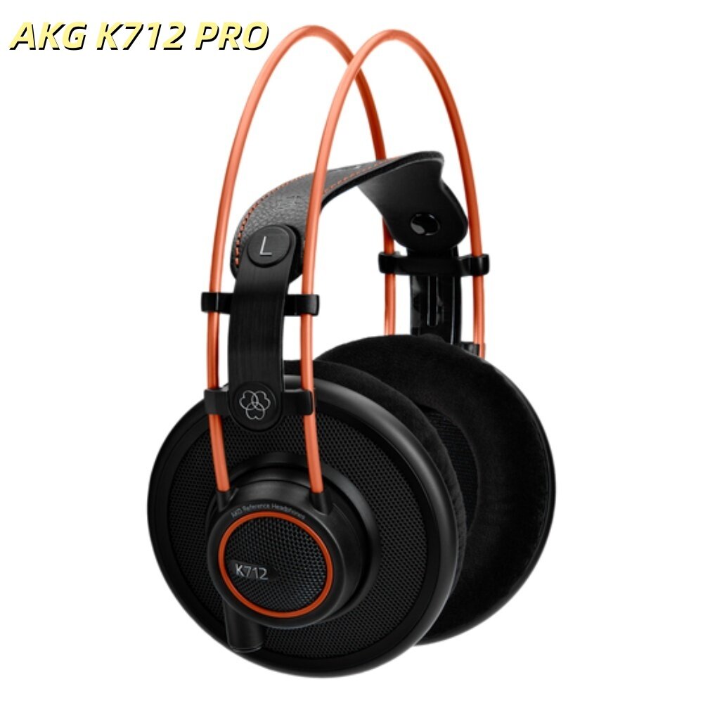 Наушники AKG K712 Pro, jack 6,3 мм, полноразмерные, оголовье