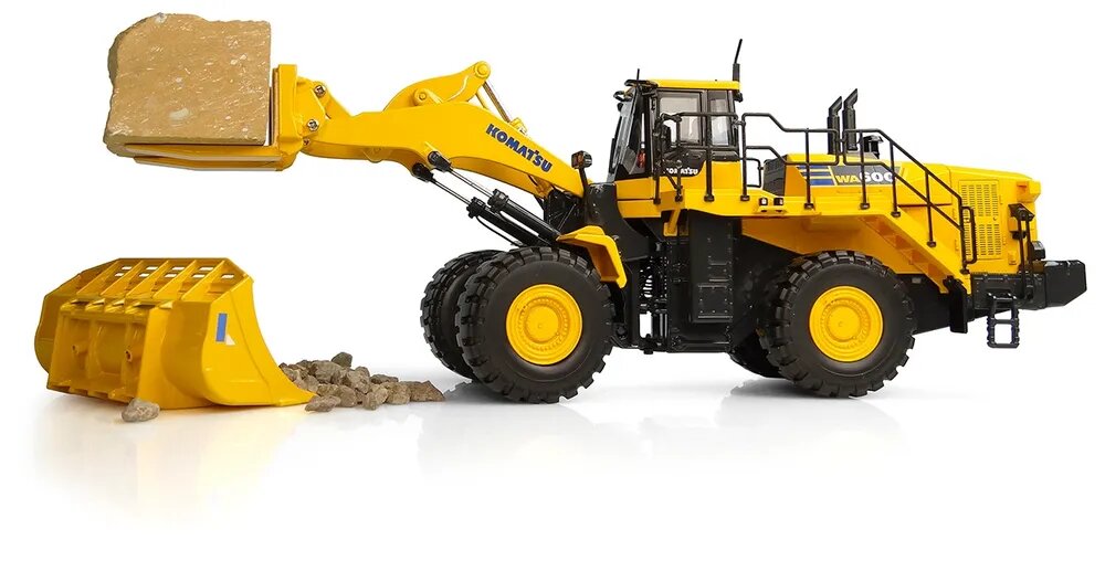 UH 8153 Комацу WA600-8 Колесный погрузчик Масштабная модель (1:50)