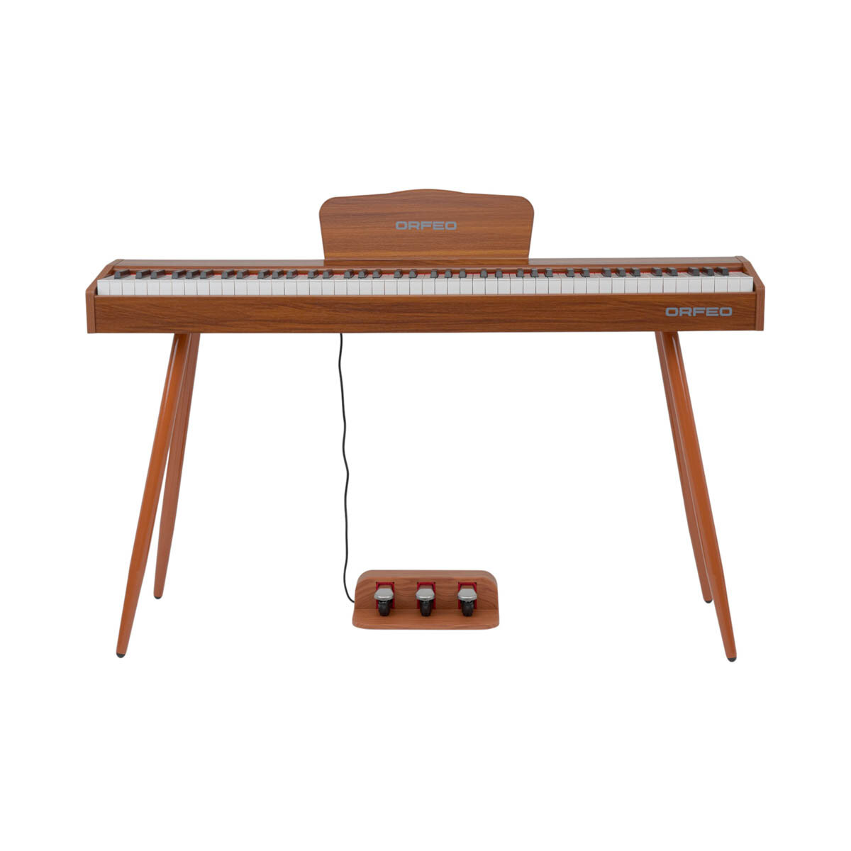 Цифровое пианино Orfeo E-4 орех, полифония 128, молоточковая механика