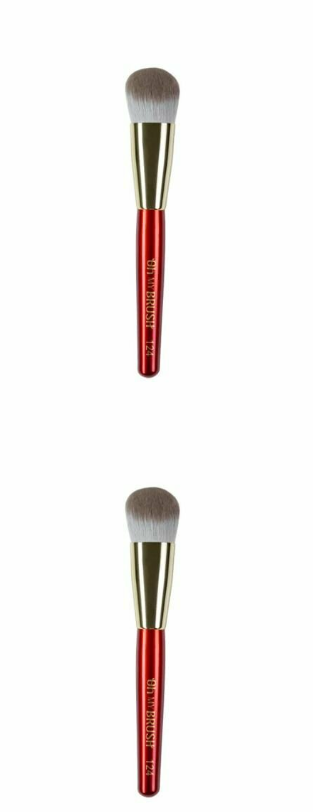 Кисть CHRISTIAN Limited Edition My Perfect Foundation Brush 124 для тональной основы, крема, макияжа лица 2 шт