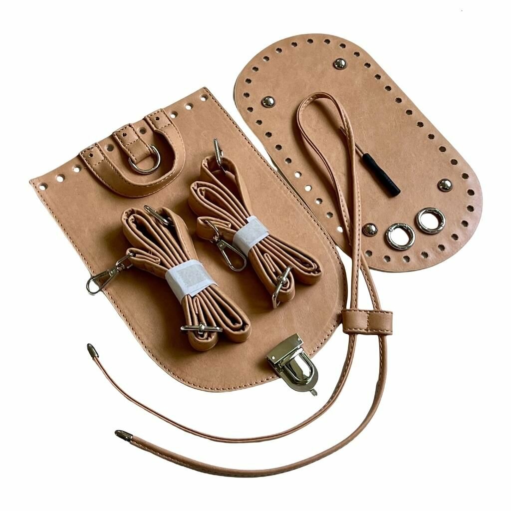 Комплект для вязания крючком: сумка-рюкзак, Цвет Хаки