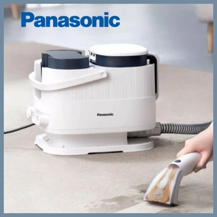 Panasonic MC-GC10W Моющий пылесос мощный, для химчистки дома, с контейнером и аквафильтром, проводной, 12Kpa