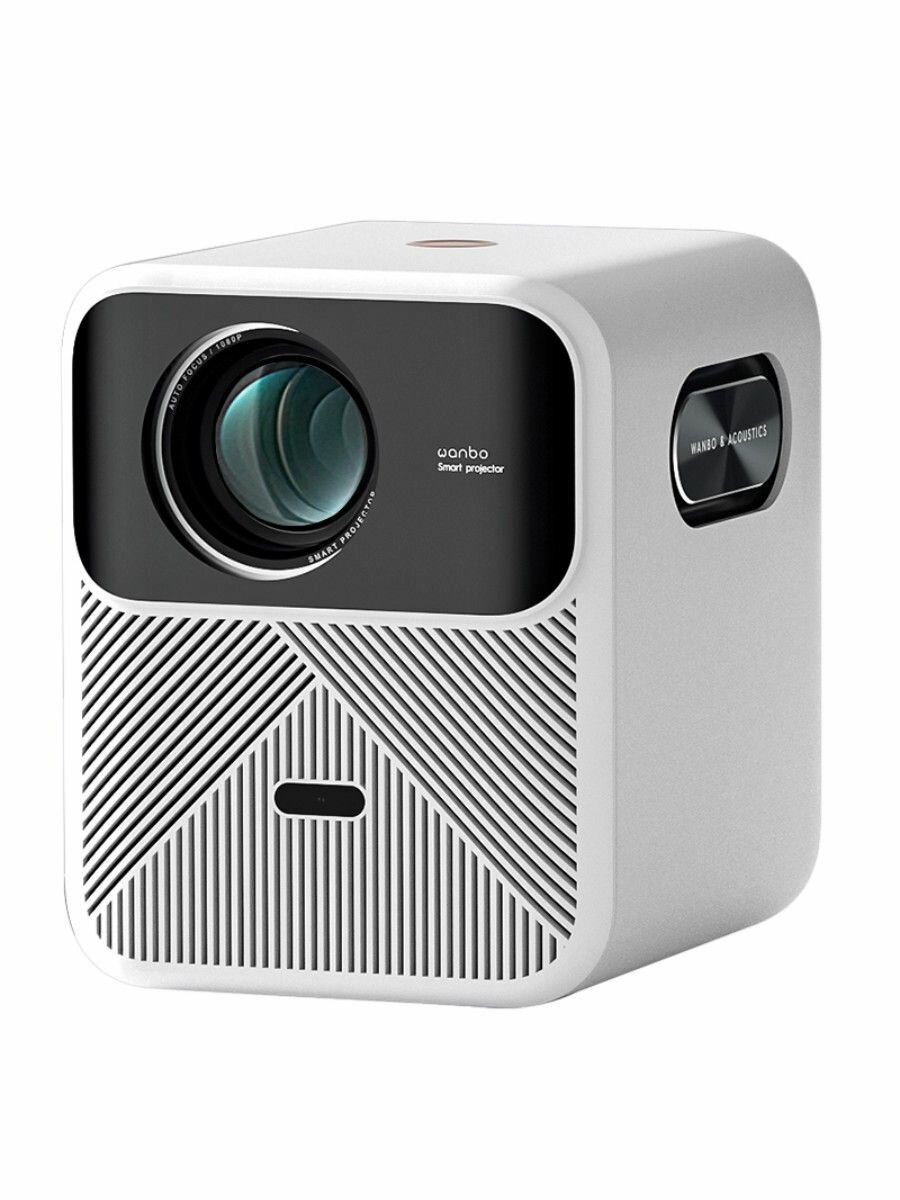 Проектор Wanbo Projector Mozart 1 Pro (Android 11, 2+16G, 1080P, 1200 ANSI, Auto-Focus, белый, EU, WPB84)