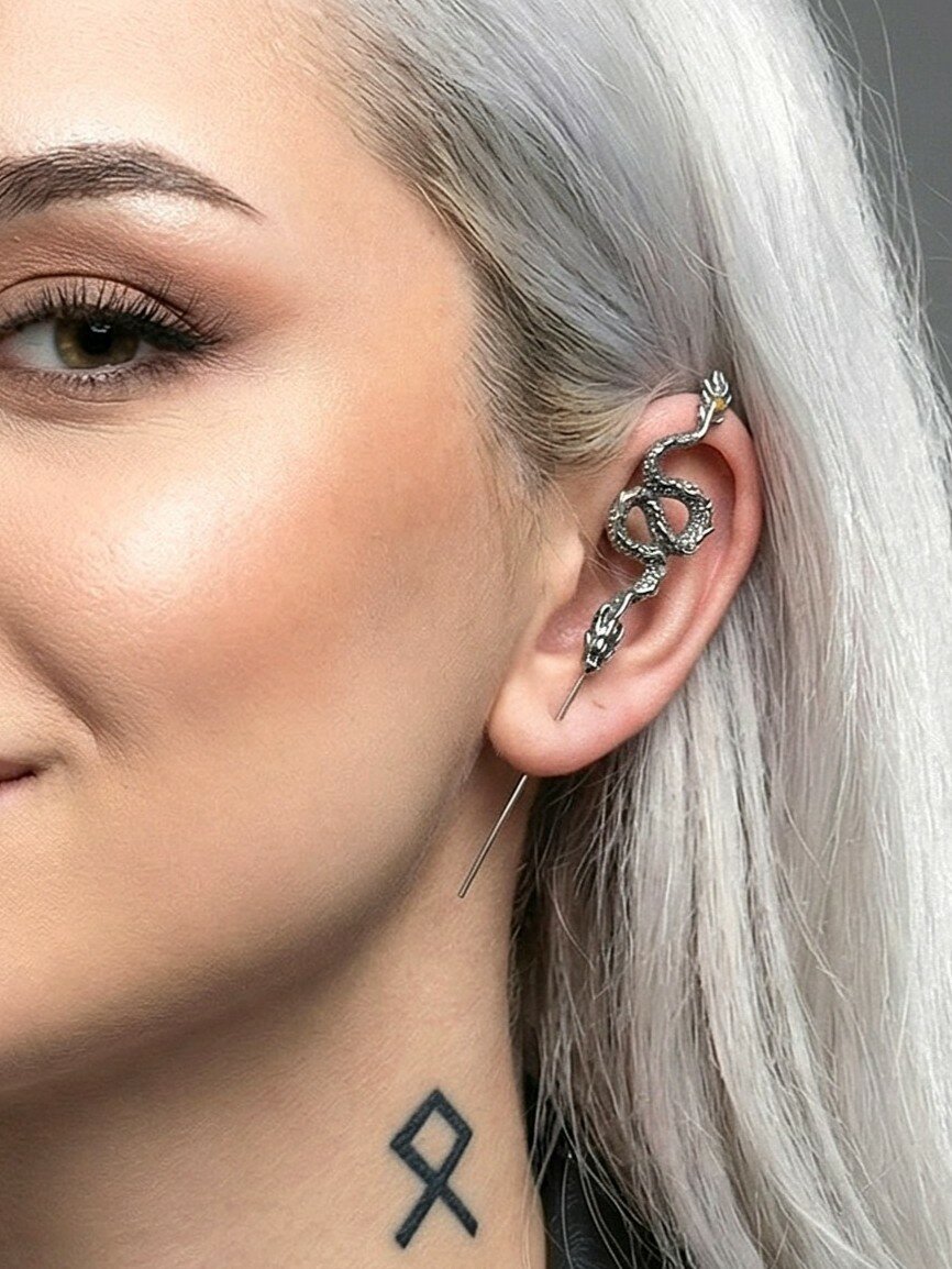 Моносерьга кафф Starfallshop